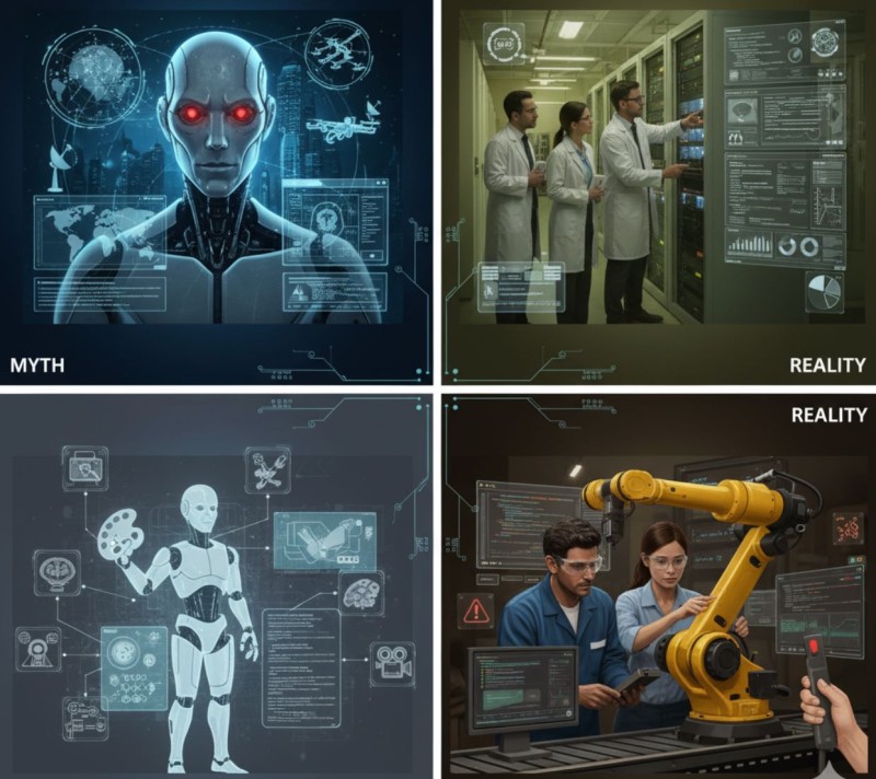 AI in Movies vs Reality: Myths and Facts